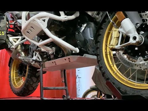 BMW R1250GS Skid Plate Installation Guide - Outback Motortek (ENG)
