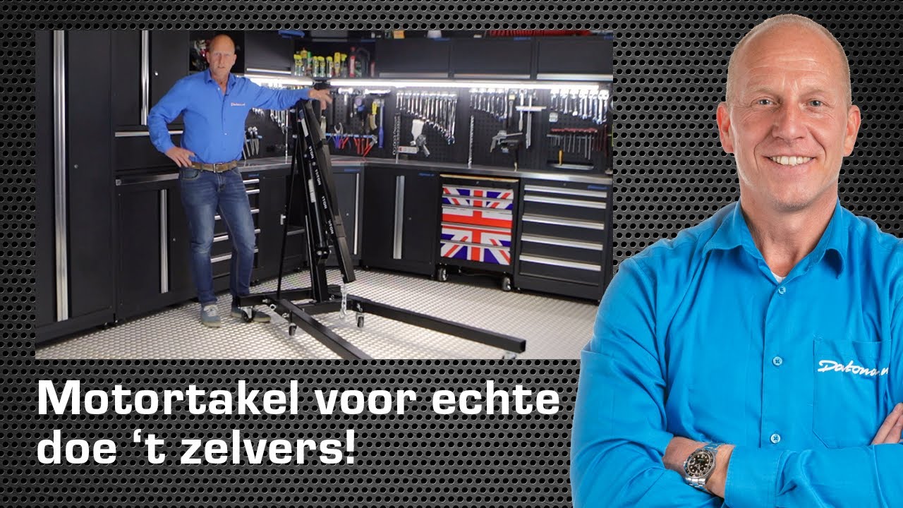 Motortakel hydraulisch 2 ton - inklapbaar + balanceeradapter online ...