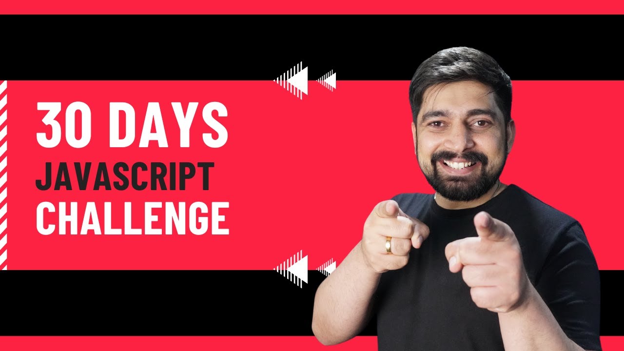 30 days of Javascript challenge