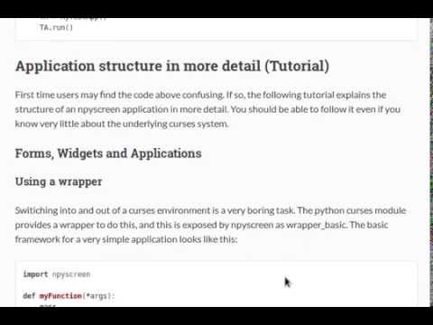 Python [npyscreen] 02 Formulir Awal