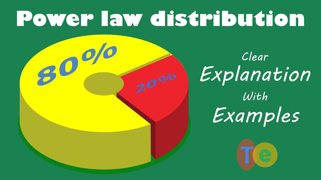 Power Law Distribution | 80/20 rule | Statistics and Probability EP16