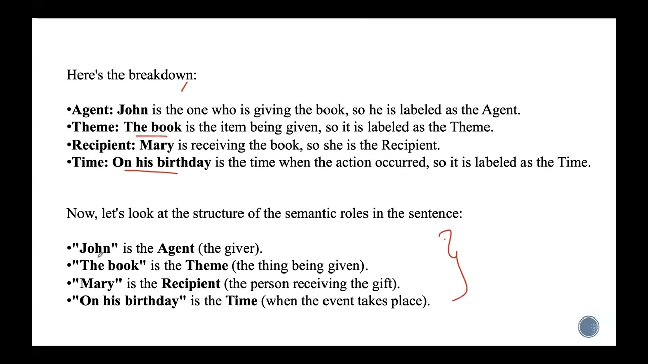 Lecture 67# Semantic Role Labelling in Natural Language Processing #nlp #naturallanguageprocessing