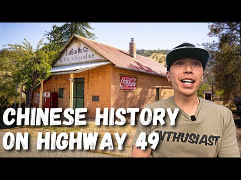 Searching for CHINESE HISTORY on CA Highway 49! Oakhurst - Plymouth
