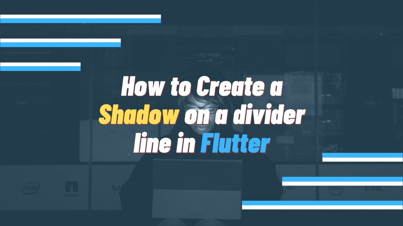 How to Create a Shadow on a divider line in Flutter (StackOverflow issue #05)