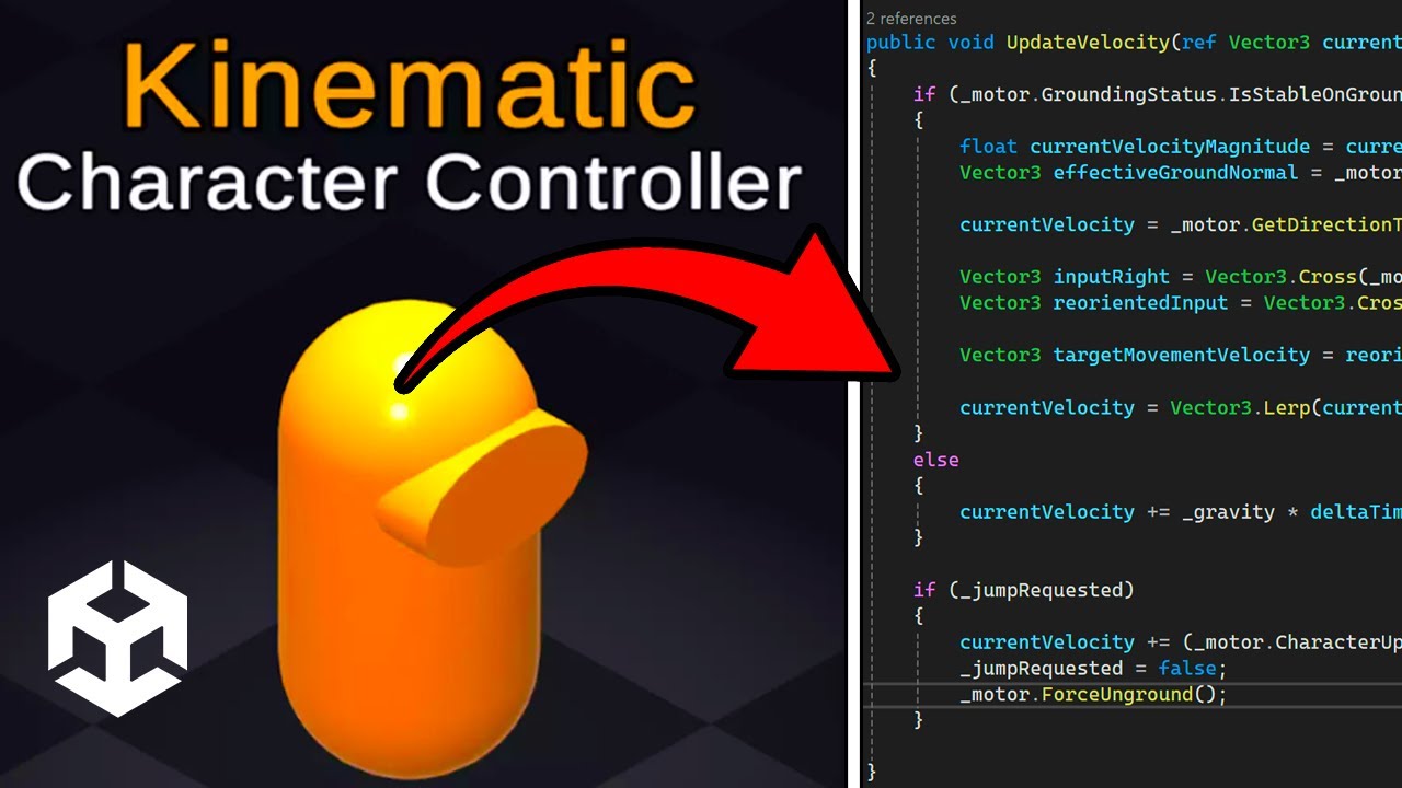 How To Use The Kinematic Character Controller In Unity
