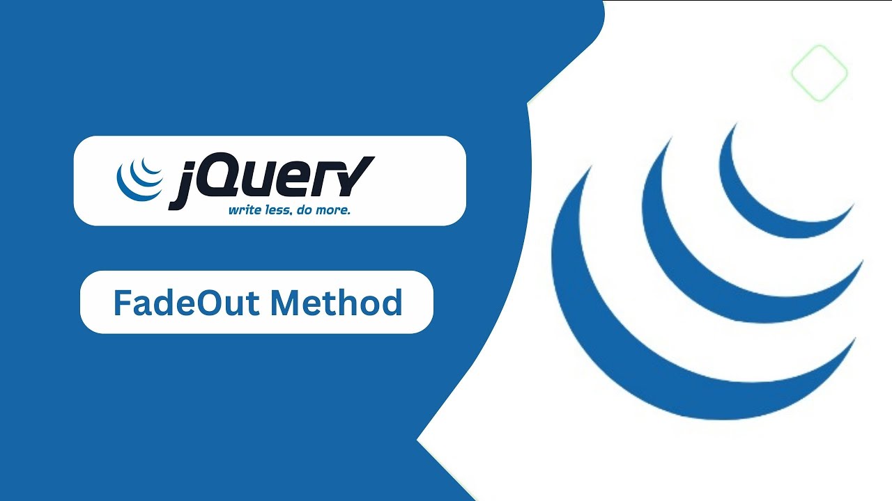 Mastering the FadeOut jQuery Method A Step by Step Tutorial