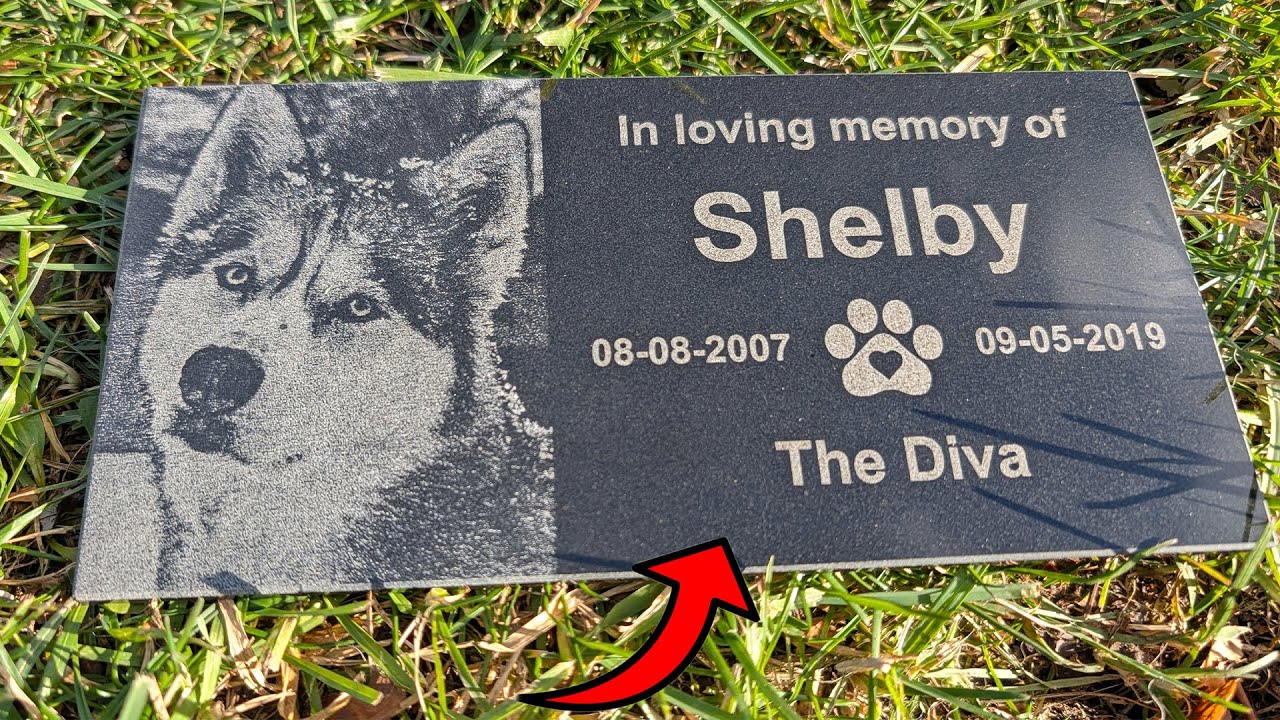 A Review of a Custom Laser-Engraved Pet Headstone