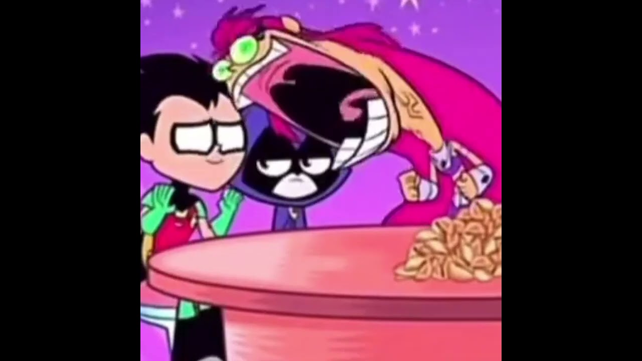 starfire laughing