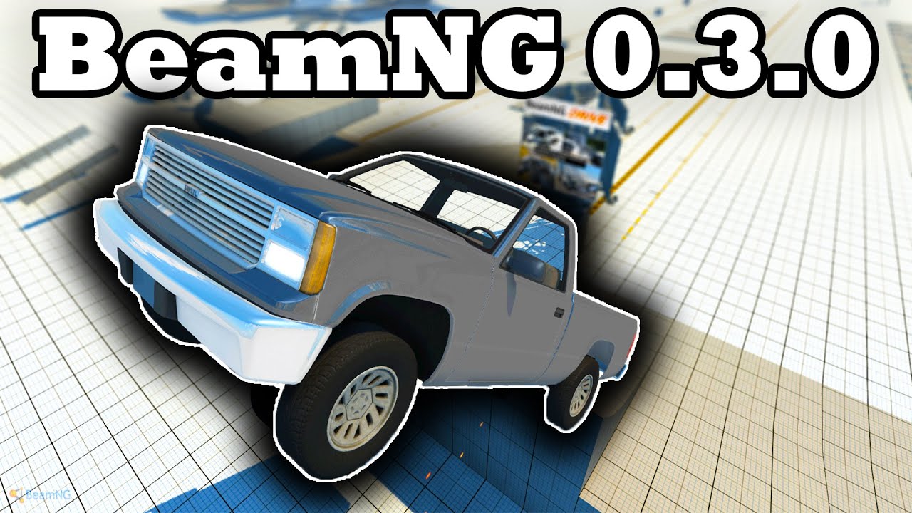 Revisiting The First BeamNG.drive Game Ever | BeamNG Tech Demo 0.3.0