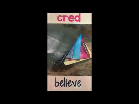 Root: Cred (believe, trust)