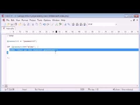 Learn PHP Tutorial If Statements - Mind Luster