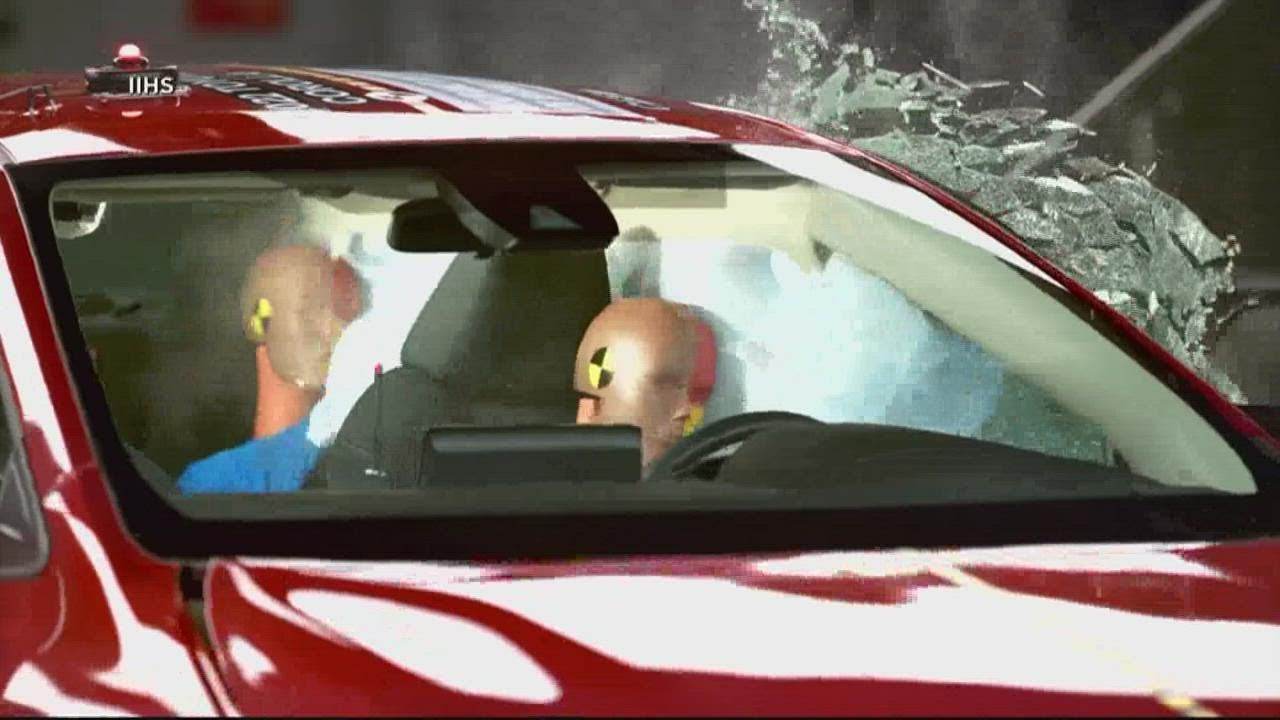 Small cars fall short in new crash test