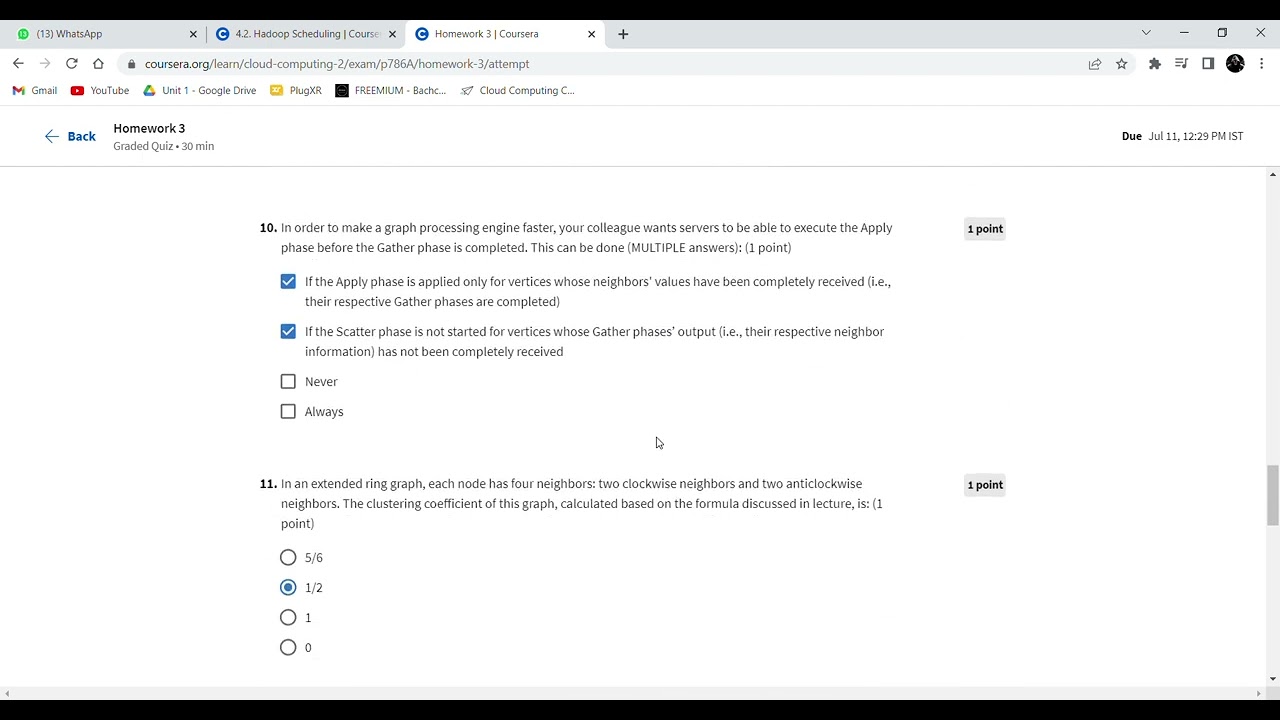 Part 2  Homework 3   Coursera   Cloud Computing Concepts