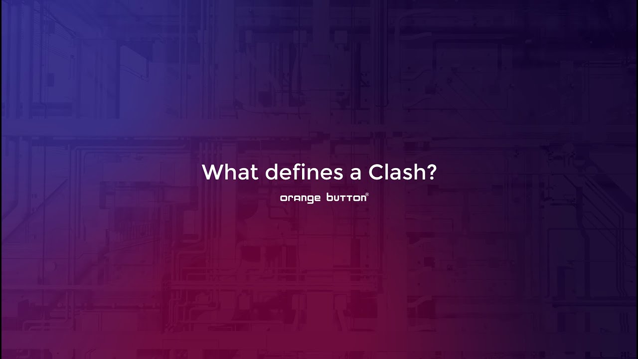 BIM Clash Percentage | Orange Button