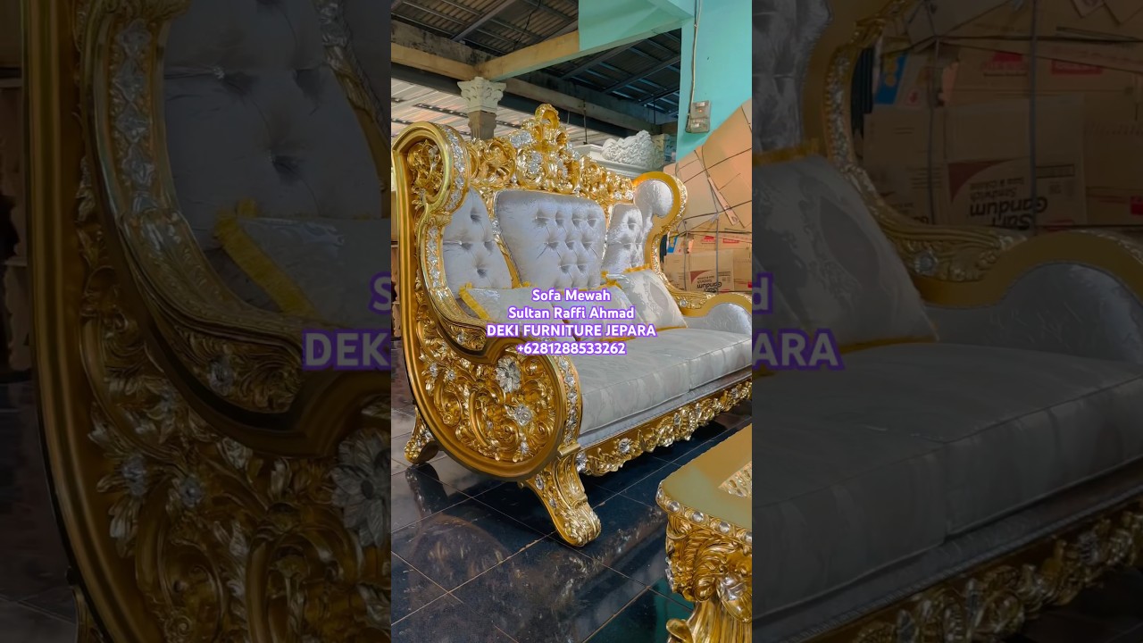 SOFA SULTAN - SOFA TAMU MEWAH | SOFA JATI JEPARA | KURSI TAMU MEWAH KUALITAS TERBAIK | MEBEL JEPARA