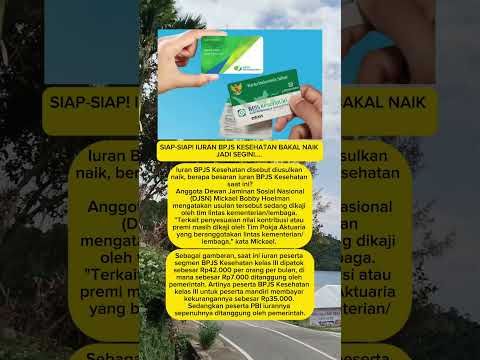 Iuran BPJS Kesehatan Bakal Naik Jadi Segini... #beritaterkini