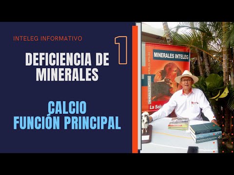 1. Calcio ¿Cuál es su función principal en ganadería?