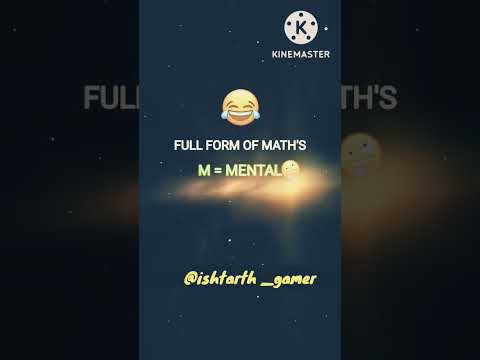 Full form of maths π€£π€£.#funny #shorts #virel #meme #instagram @dark_night_362
