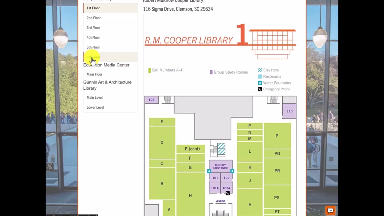 Finding Books at Clemson Libraries