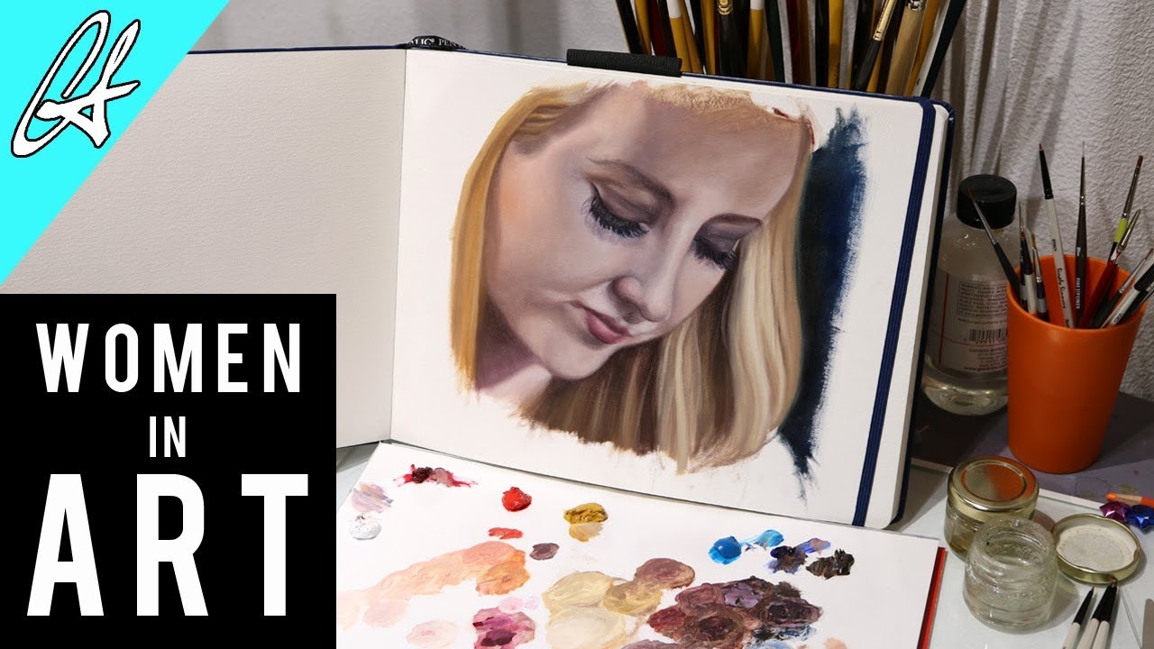 International Women's Day 2018 | time lapse | Women in Fine Art