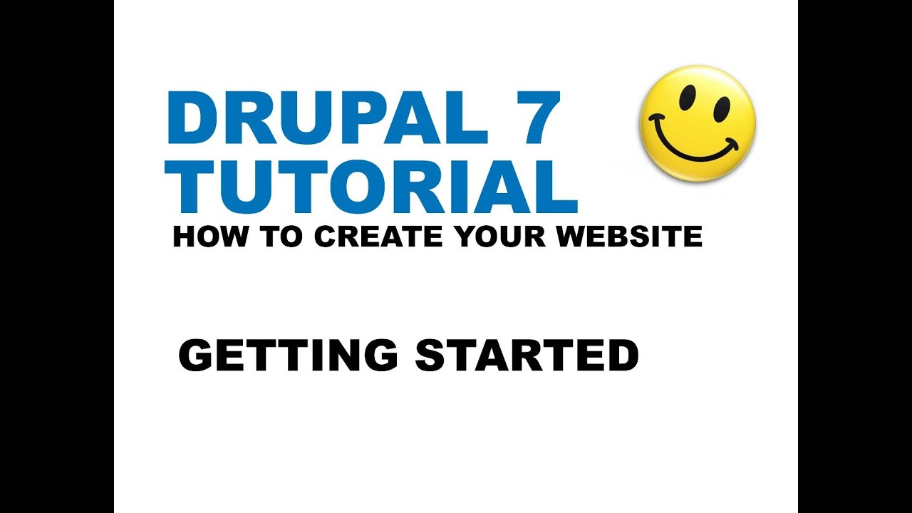 Drupal 7 Tutorial - Getting started - How to create your website - YTJunkie.com - Part 1