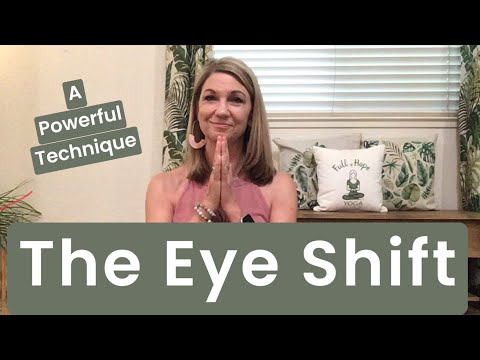 Somatic practice for anxiety relief ~ The Eye Shift @karenpenfold2241