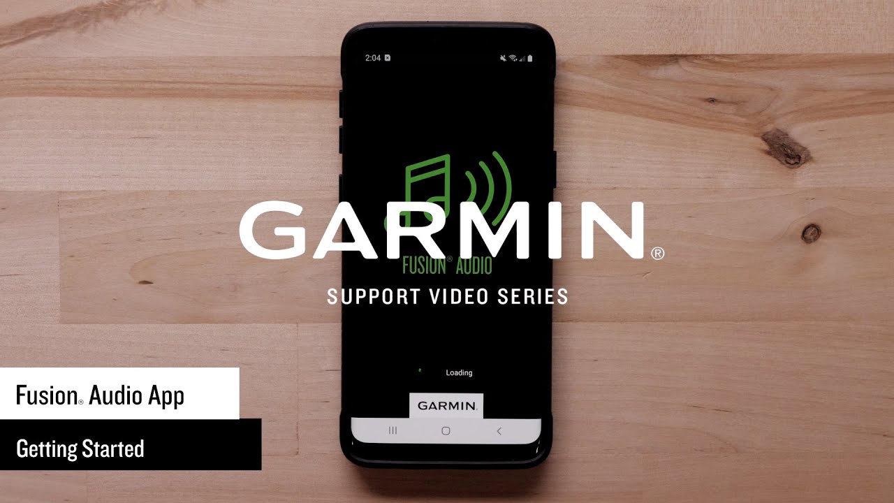 Garmin Support | Fusion® Audio App | Getting Started (Android™)