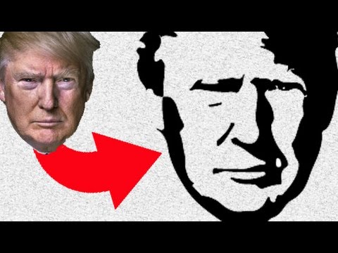 Convert Any Image To Black/White Vector Silhouette - Photoshop - Illustrator
