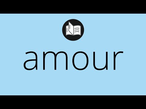 What AMOUR means • Meaning of AMOUR • amour MEANING • amour DEFINITION