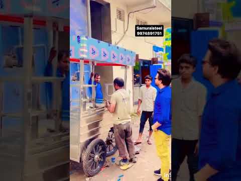 Ss Food Cart - Two Wheeler Food Cart Manufacturer from Ahmedabad