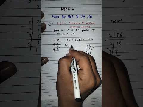 HCF of two numbers #hcfofnumbers