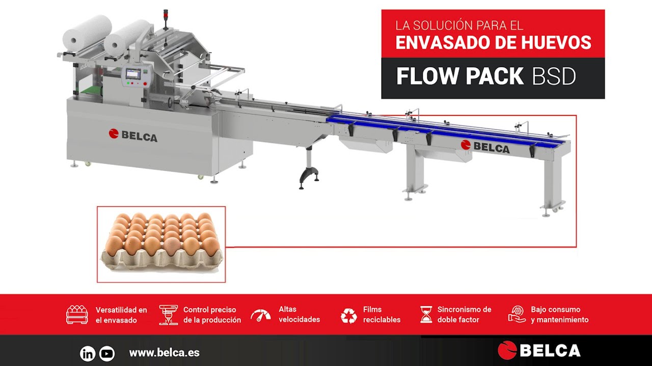 Envasadora retráctil serie BSD - BELCA