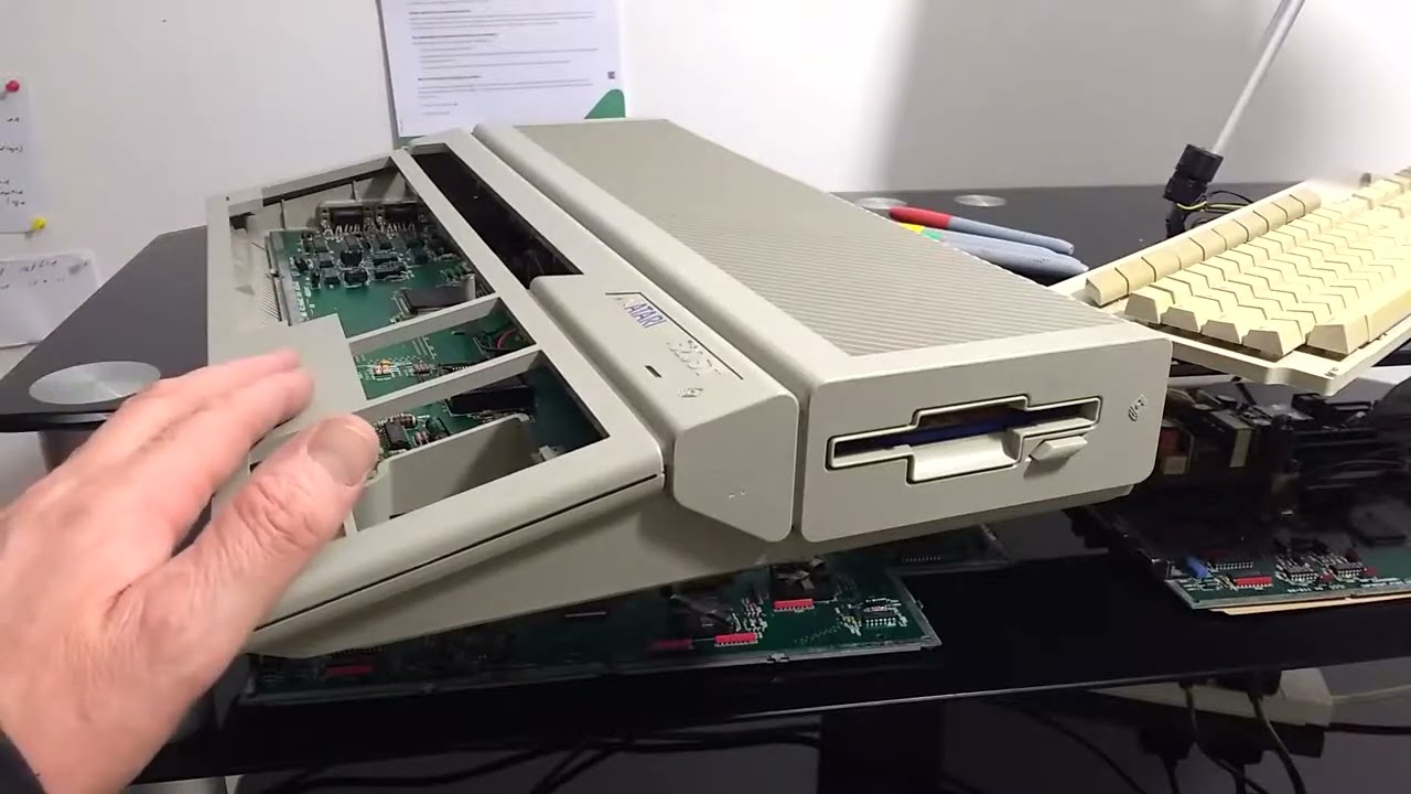 Atari 1040 STe, TOS 1 62, 1989