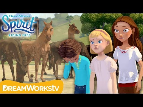 The Grooming Wagon, Pt. 1: Horse Cleaning Calamity | SPIRIT RIDING FREE (EXCLUSIVE SHORT)