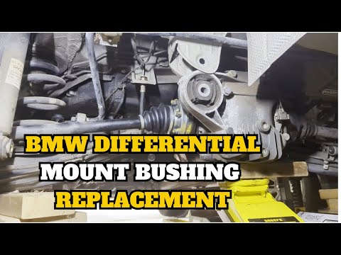 Replacing BMW Rear Differential Mount Bushing (No Special Tools or Burning) | Z3 E30 E36
