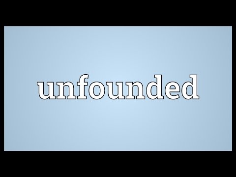 Unfounded Meaning