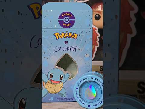 Pokemon x Colourpop super shock shadow - HYDRO PUMP #colourpop #supershockshadow #colourpopmusthaves