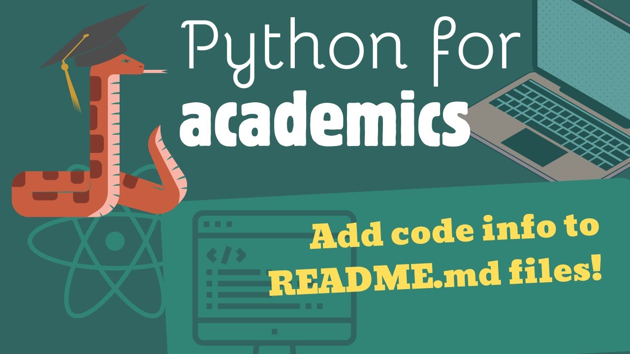 🐍→🎓 Python for Academics: Update README.md file with information extracted from a Jupyter notebook