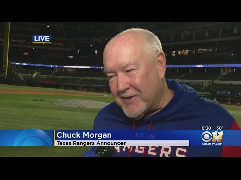 CBS 11 chats with Texas Rangers announcer Chuck Morgan