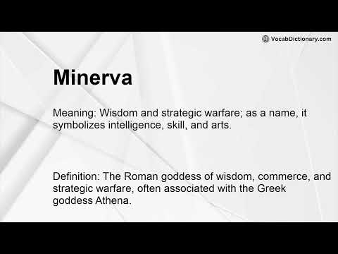 Minerva Meaning