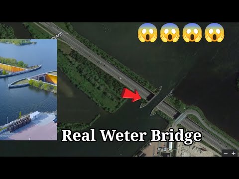Real Weter Bridge in google Maps
