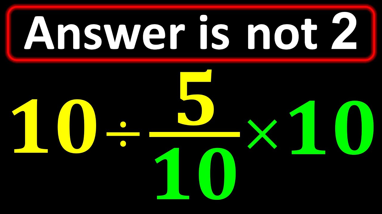 This Simple Math Mistake Fools Everyone ! Only Geniuses Solve This Fast!