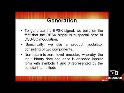 4 5 Generation of BPSK Signals