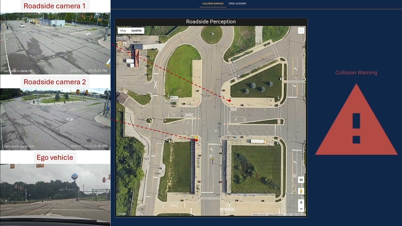 Smart Intersections Project Warning System Demonstration — Smart Intersections Project