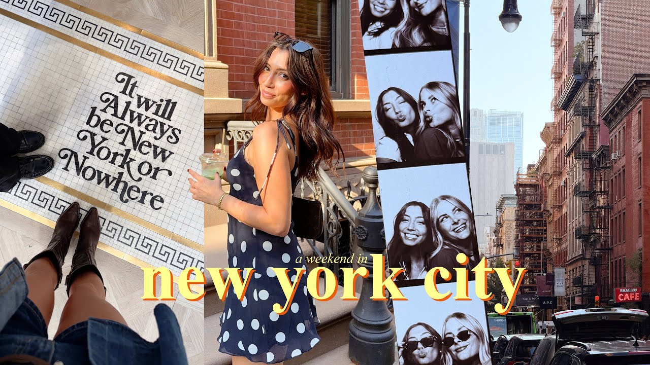 a fall weekend in new york city vlog 🍝🚕🗽
