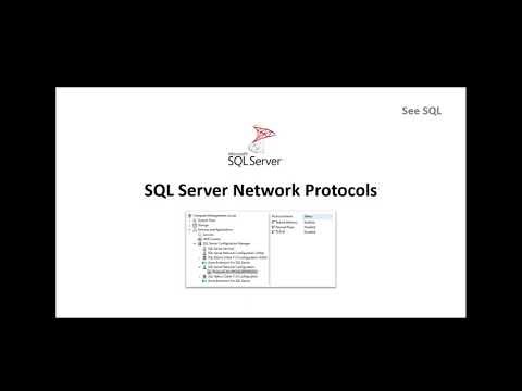 SQL Server Network Protocols / SQL Server Architecture