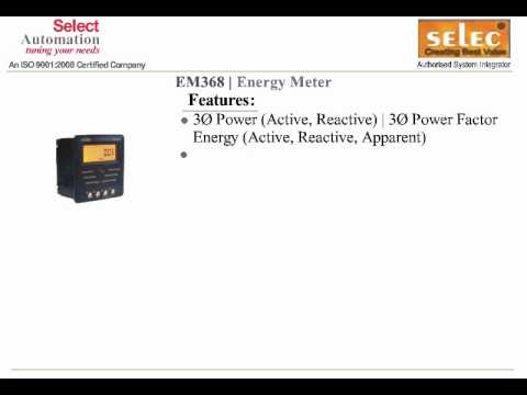 Selec Energy Meter - Latest Price, Dealers & Retailers in India