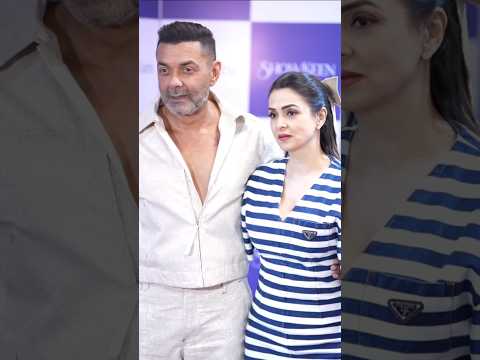 Everyone has fallen in love with Bobby Deol's wife???? #shortvideo