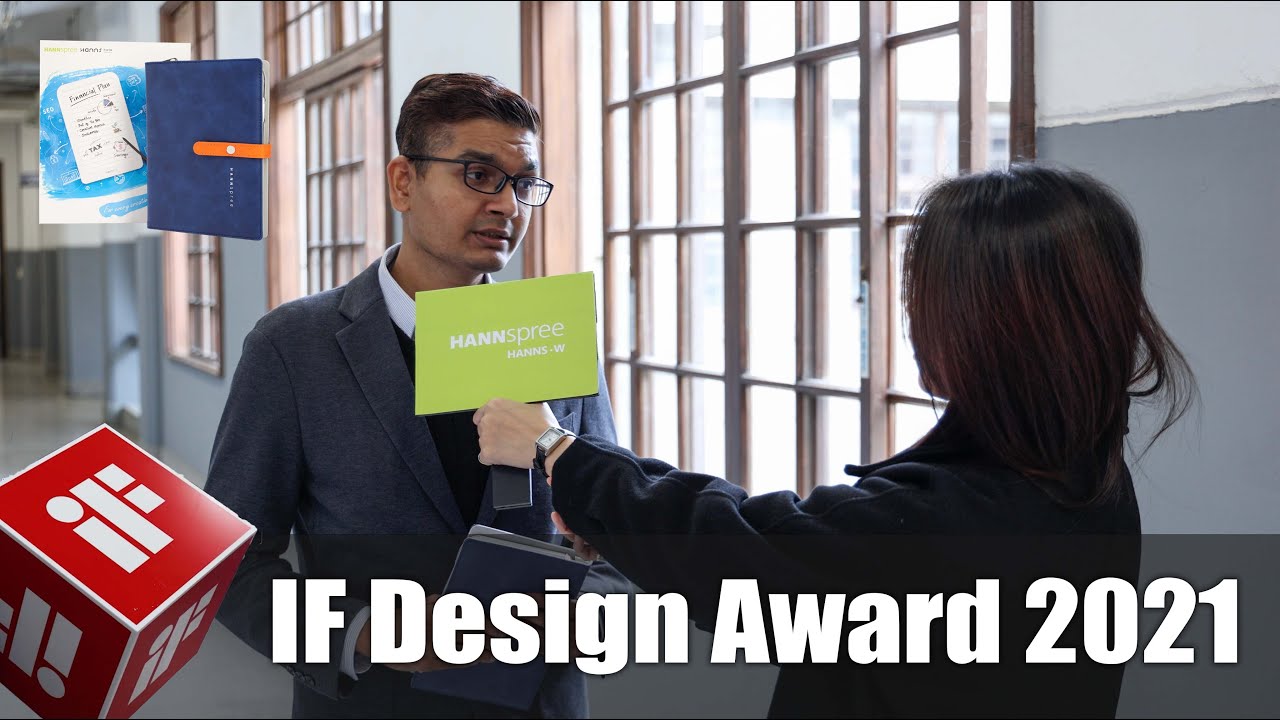 📍Let’s discover Hannsnote in IF design award Exhibition 2021👑