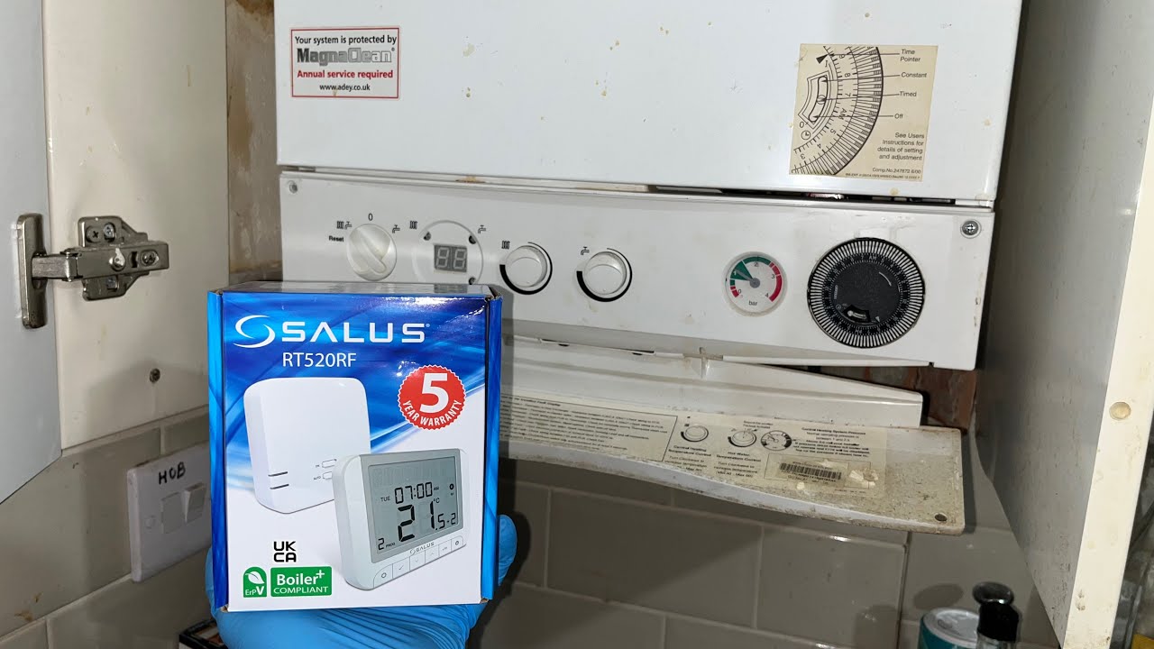 Salus Thermostat Installation In 10 Mins | Baxi Main Eco Elite